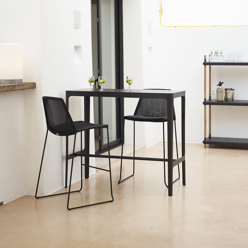 Cane-line Breeze Outdoor Stackable Bar Chair - 2Modern