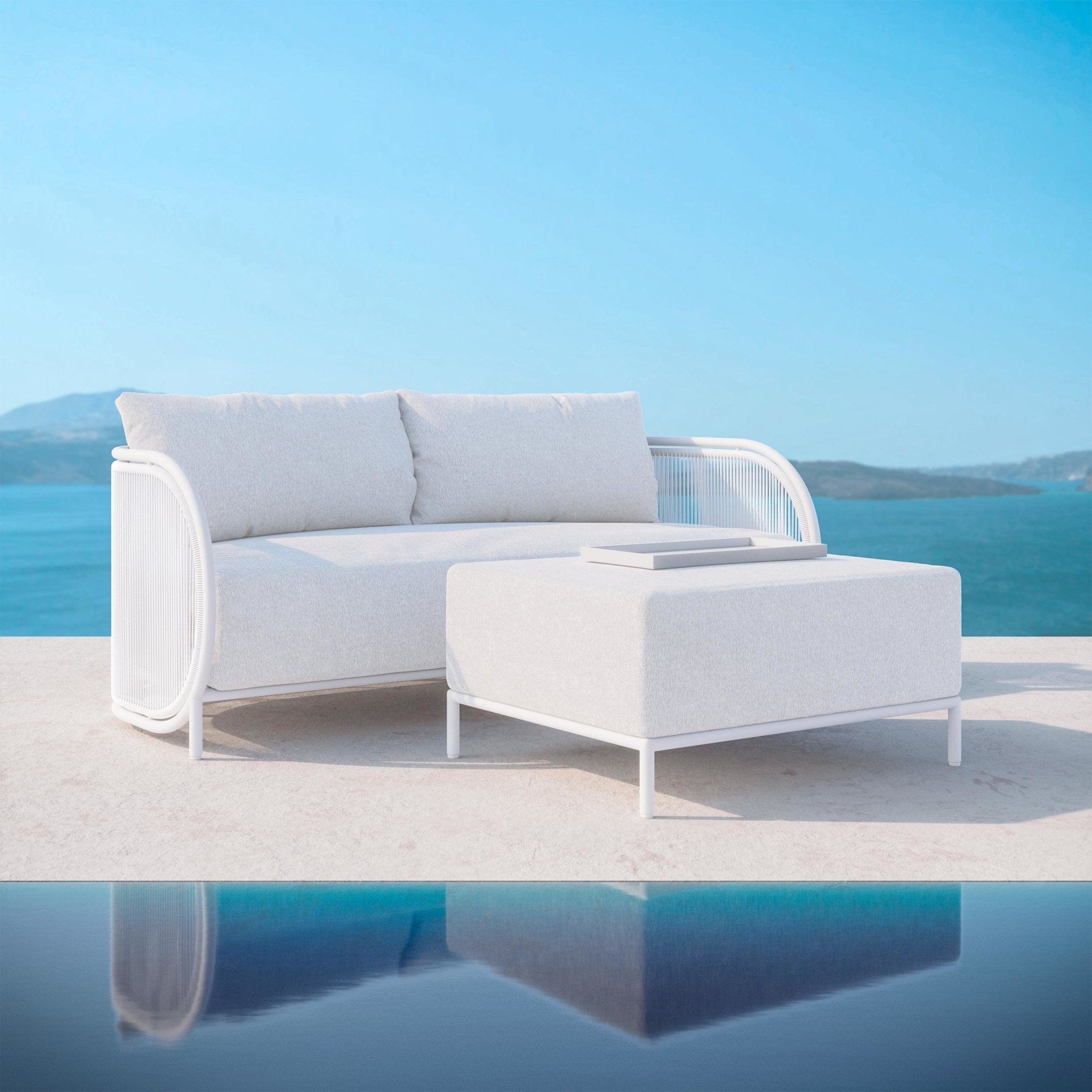 Azzurro Living Kamari 3-Seater Outdoor Sofa - 2Modern