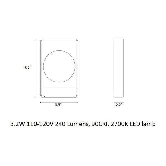 Case Furniture Mouro Portable Table Lamp - 2Modern