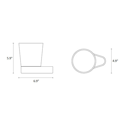 Case Furniture Sip Plant Pot - 2Modern