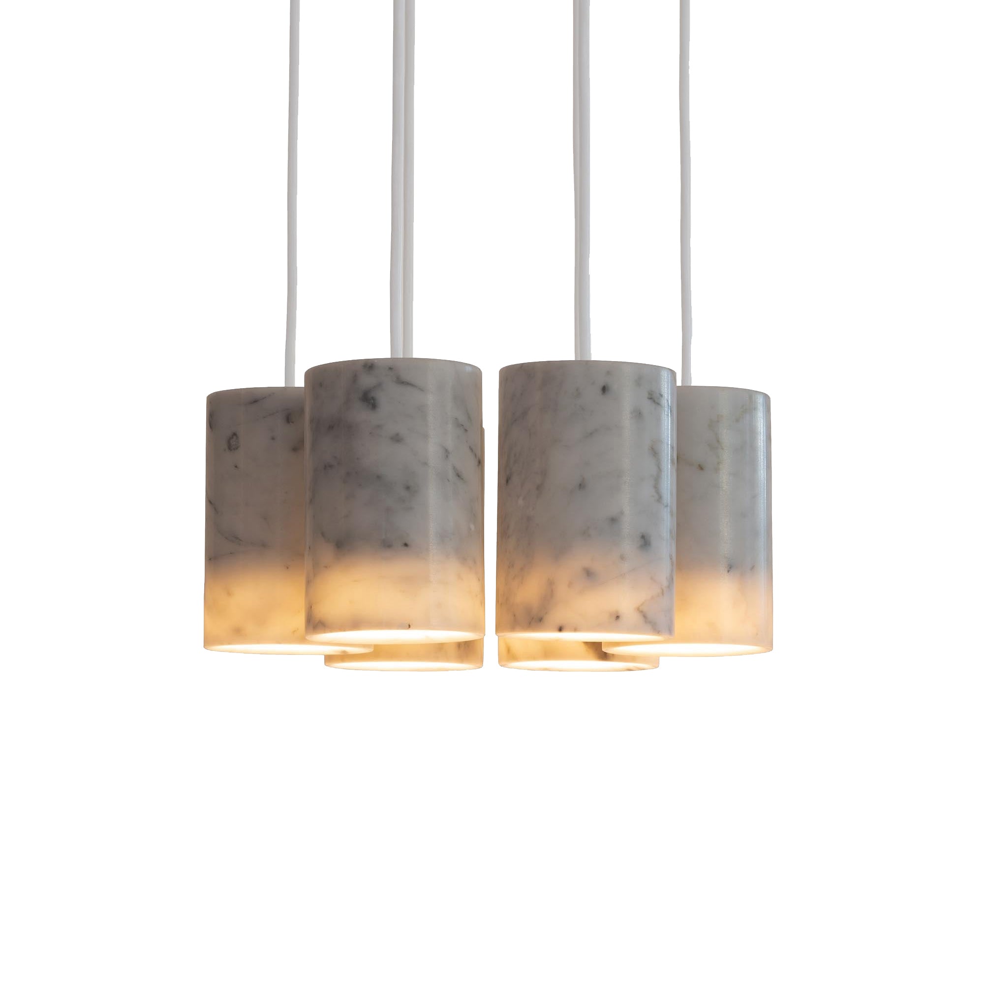 Case Furniture Solid Cylinder Cluster Pendant Light - 2Modern