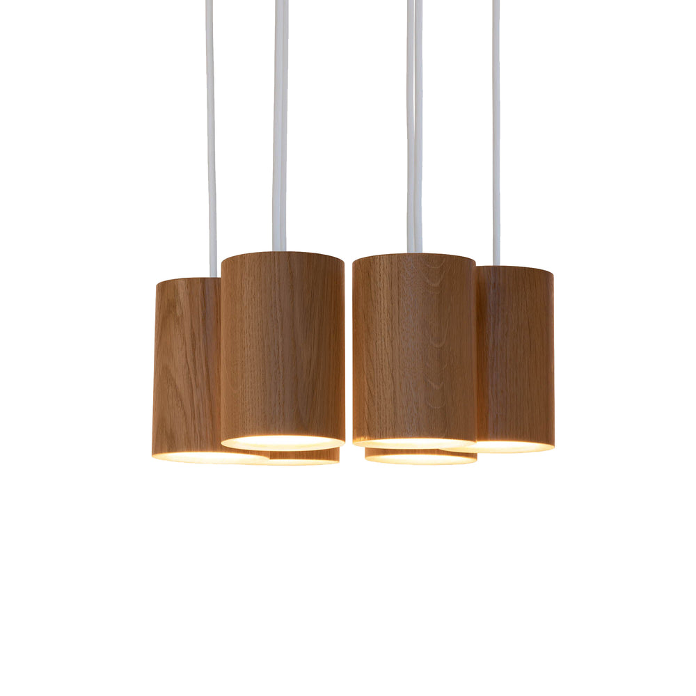 Case Furniture Solid Cylinder Cluster Pendant Light - 2Modern