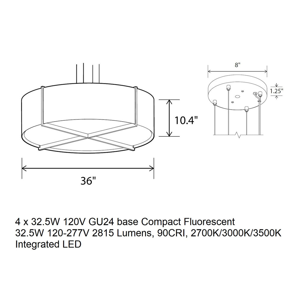 Cerno Cerno Plura 36 Pendant Light - 2Modern