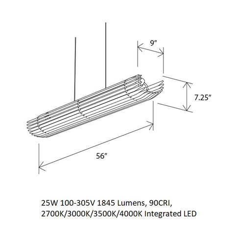 Modern Linear Suspension Lighting | Shop Contemporary Linear Light ...