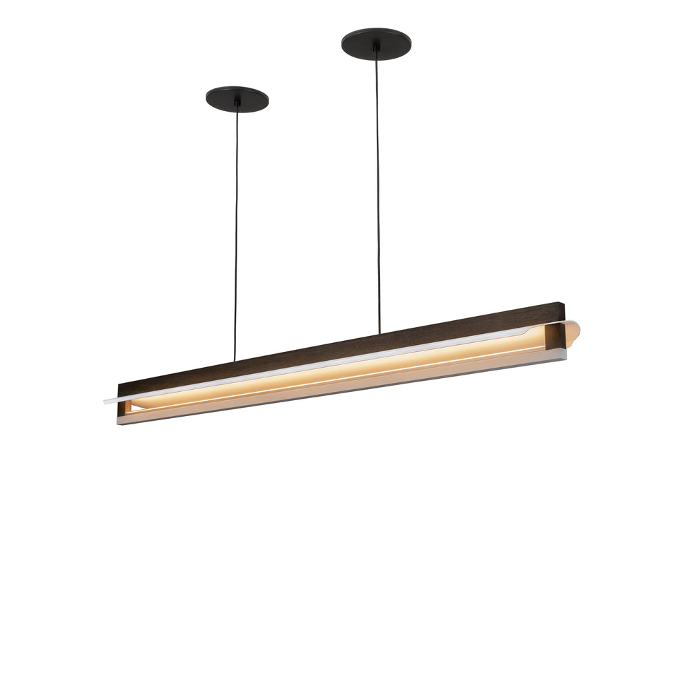 Cerno Nubis Linear Split Canopy LED Pendant Light - 2Modern