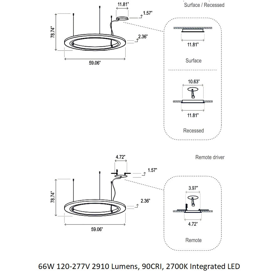 Bover Roda LED Pendant Light - 2Modern