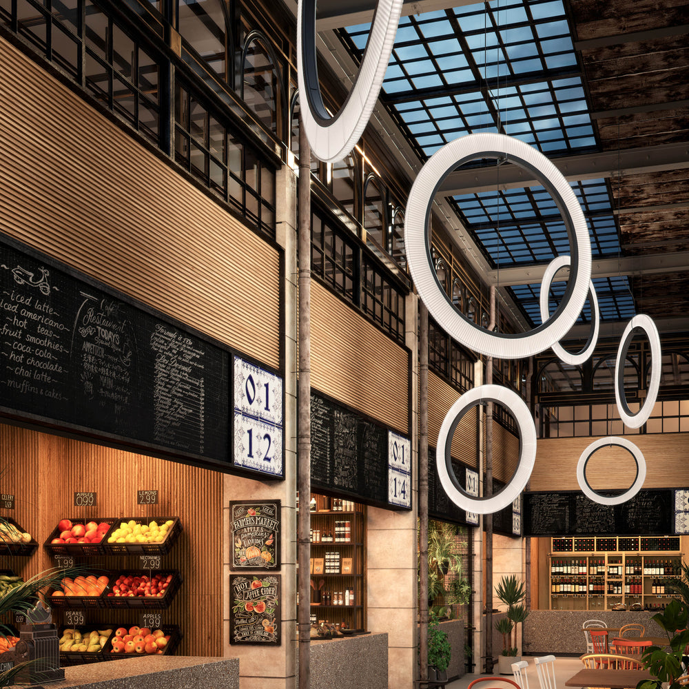 Bover Roda Vertical LED Pendant Light - 2Modern