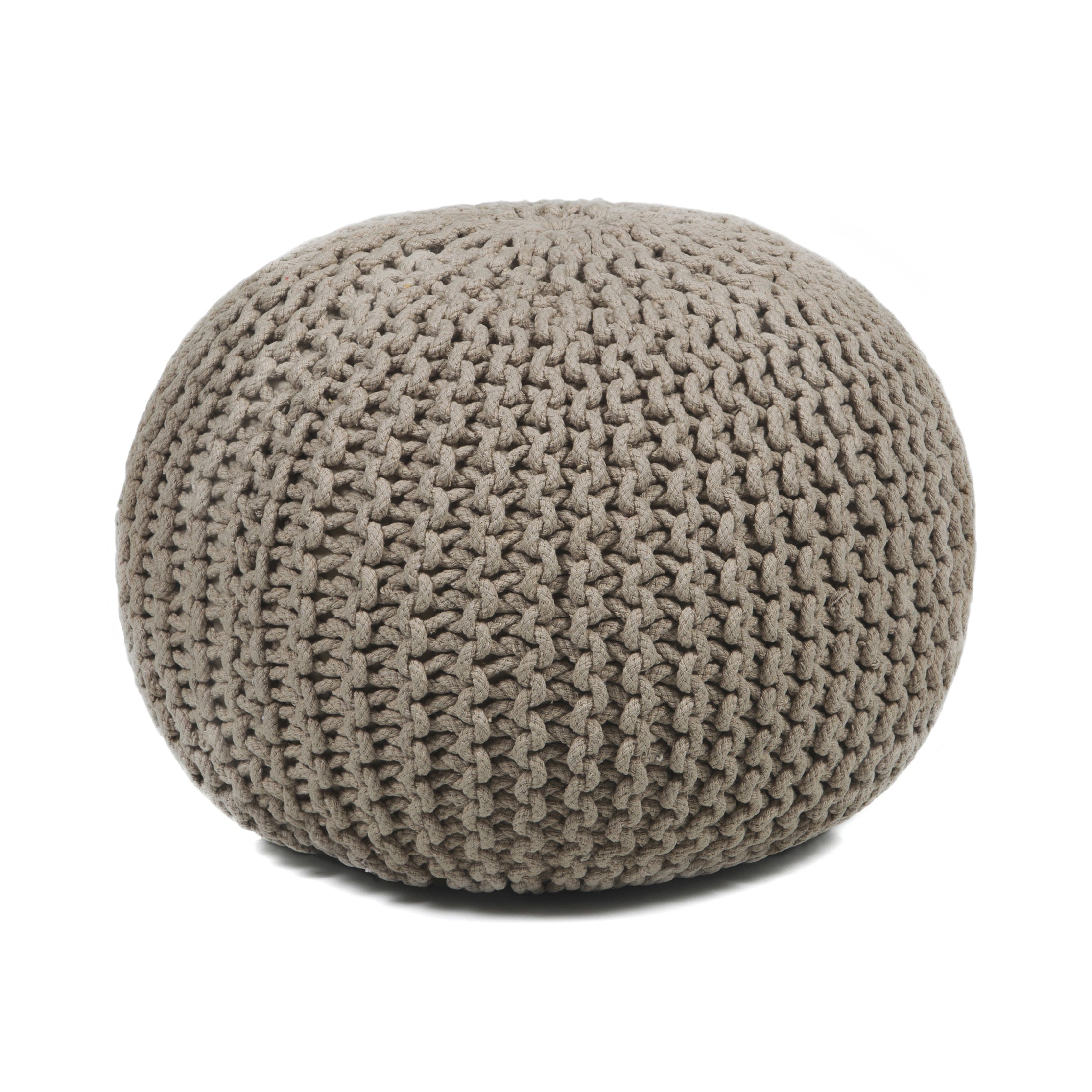 Chandra Cotton Cord Pouf - 2Modern