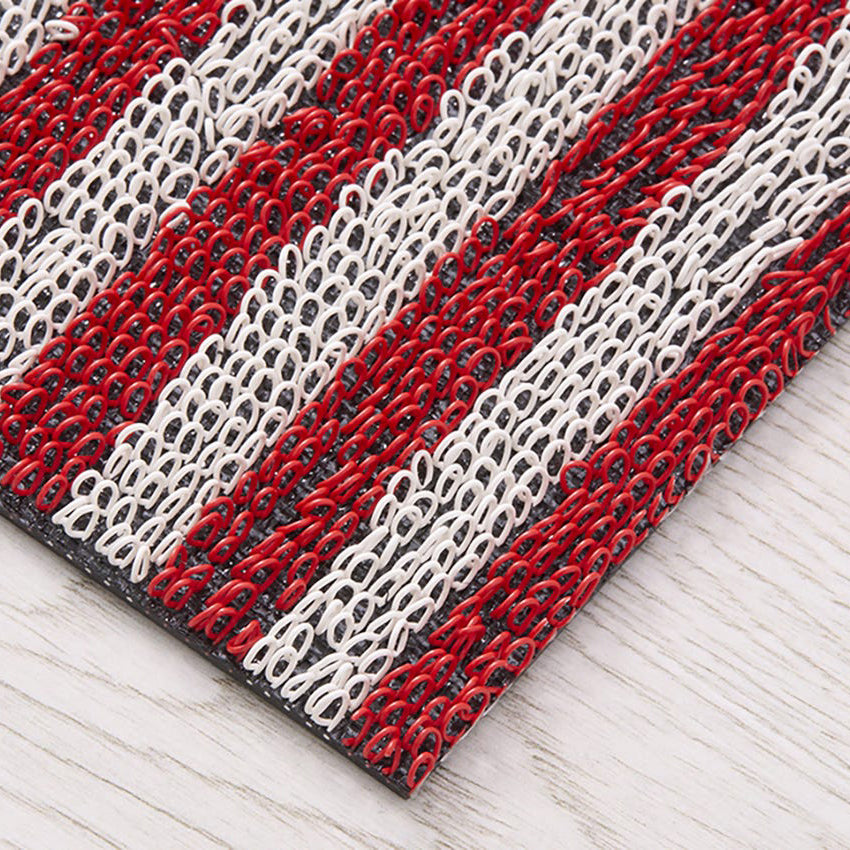 Chilewich Breton Stripe Shag Mat - 2Modern