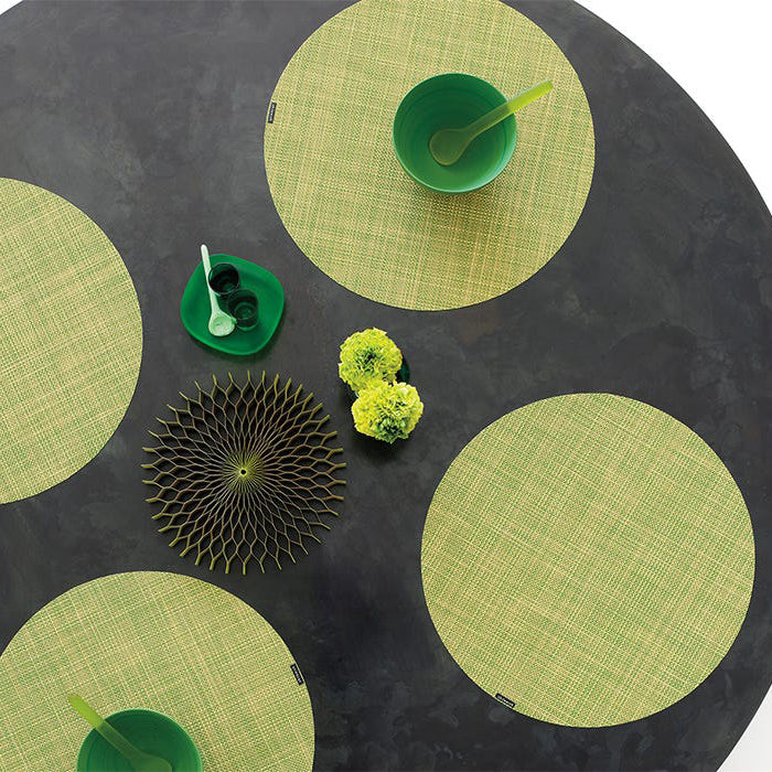 Chilewich Mini Basketweave Round Placemat (Set of 4) - 2Modern