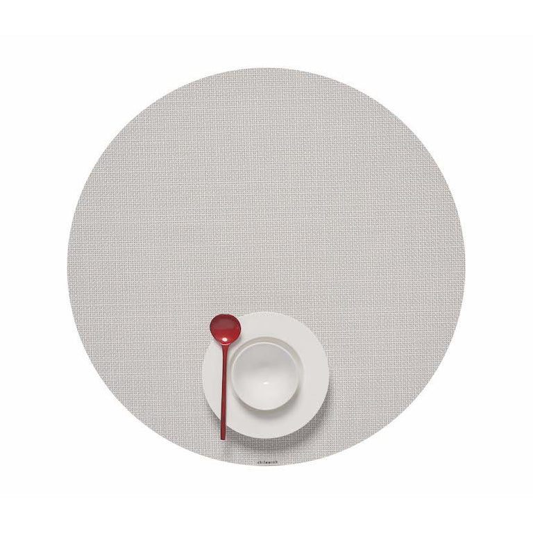 Chilewich Mini Basketweave Round Placemat (Set of 4) - 2Modern