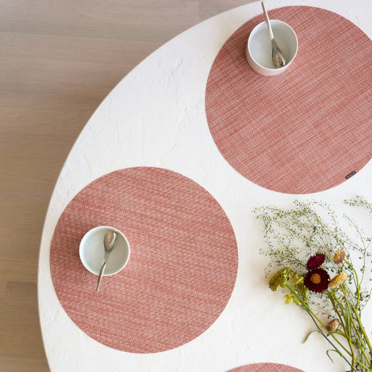 Chilewich Mini Basketweave Round Placemat (Set of 4) - 2Modern