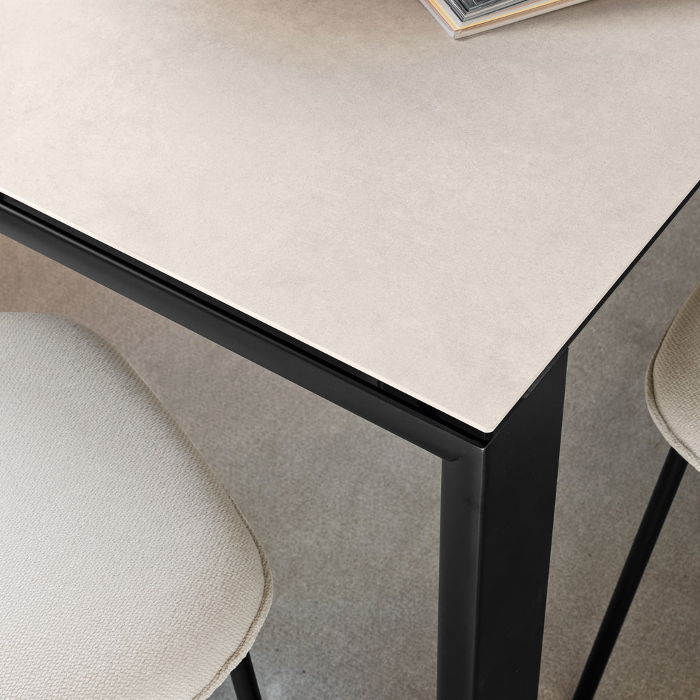 Connubia Dorian Metal Extending Dining Table - 2Modern