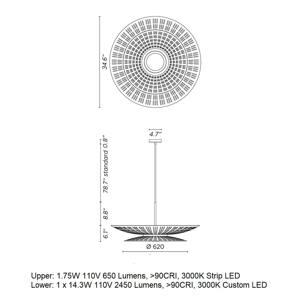Contardi Air Pendant Light - 2Modern