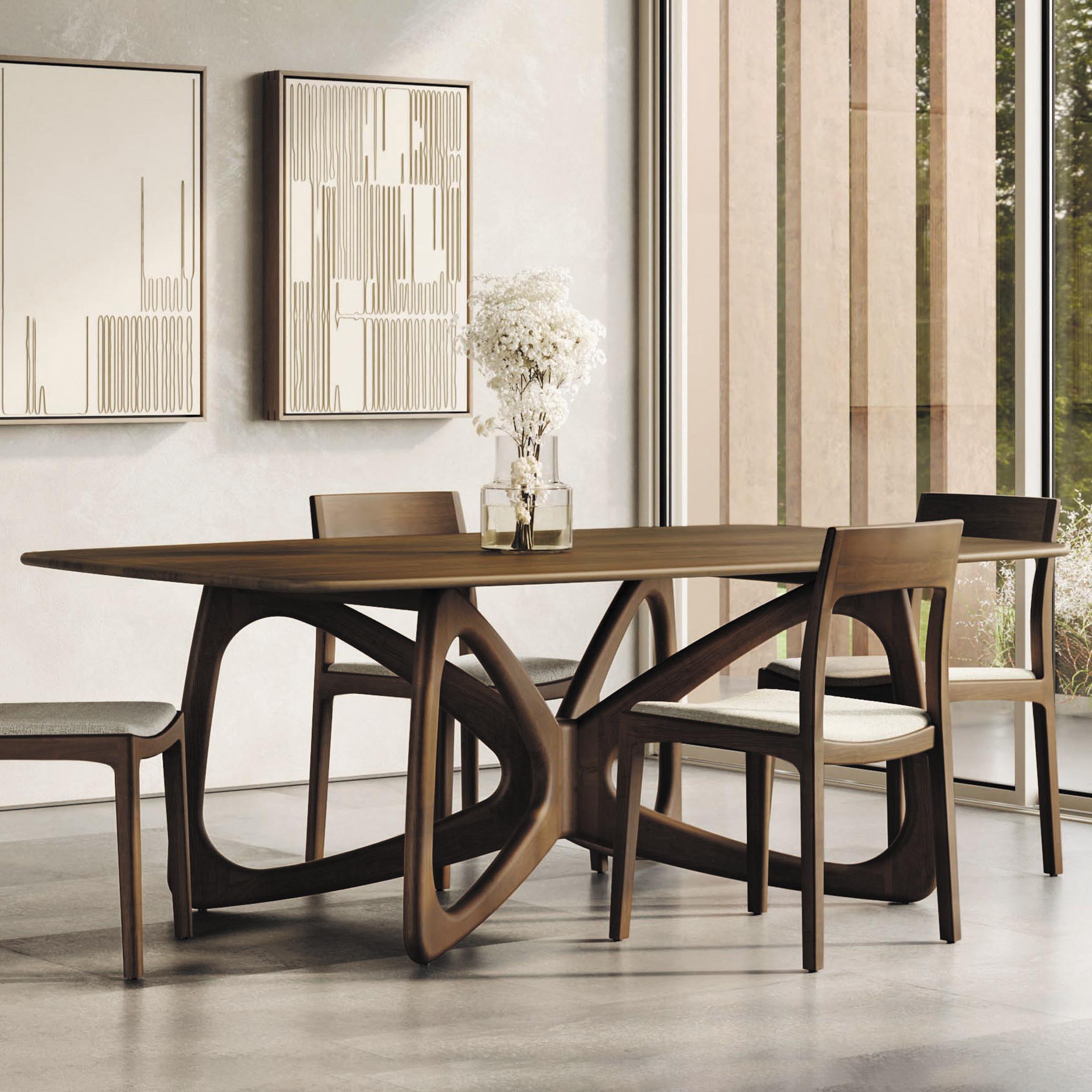Copeland Furniture Butterfly Fixed Top Dining Table - 2Modern