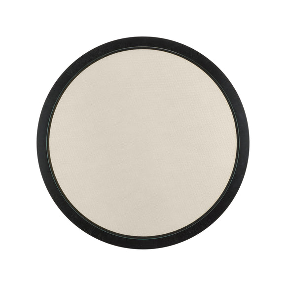 Currey & Company Deanna Raffia Entry Table - 2Modern