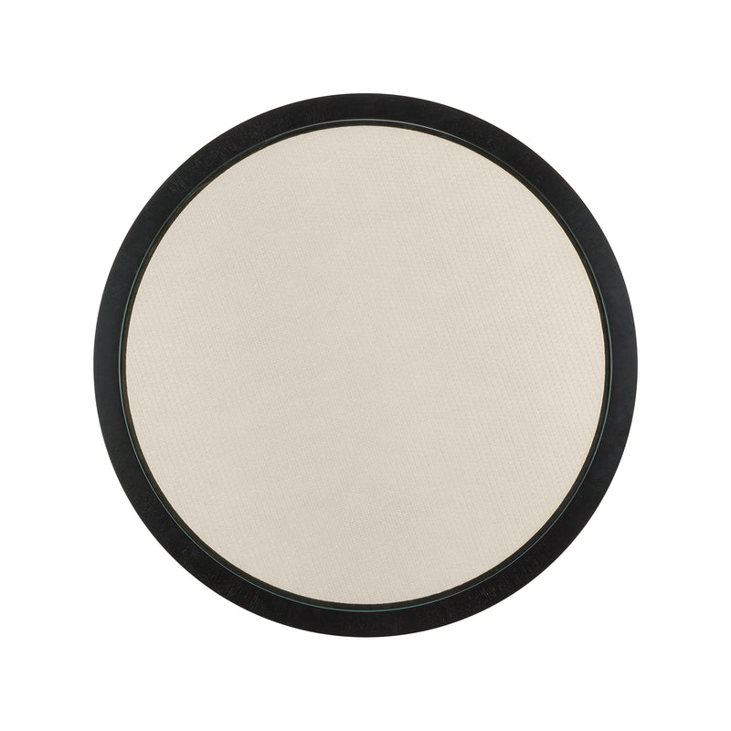 Currey & Company Deanna Raffia Entry Table - 2Modern