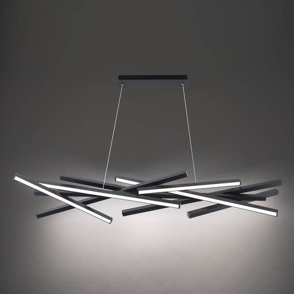 dweLED for WAC Lighting Parallax LED Linear Pendant Light - 2Modern