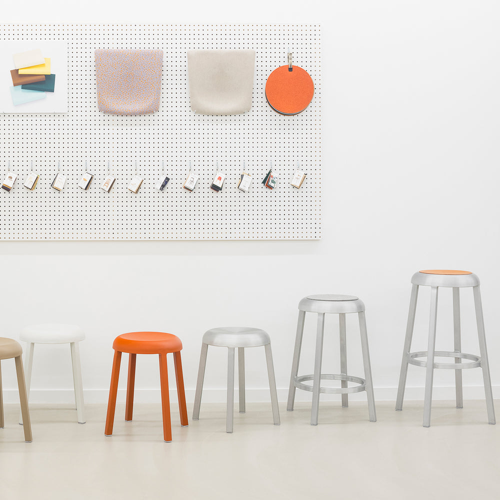 Emeco Za Upholstered Stool - 2Modern