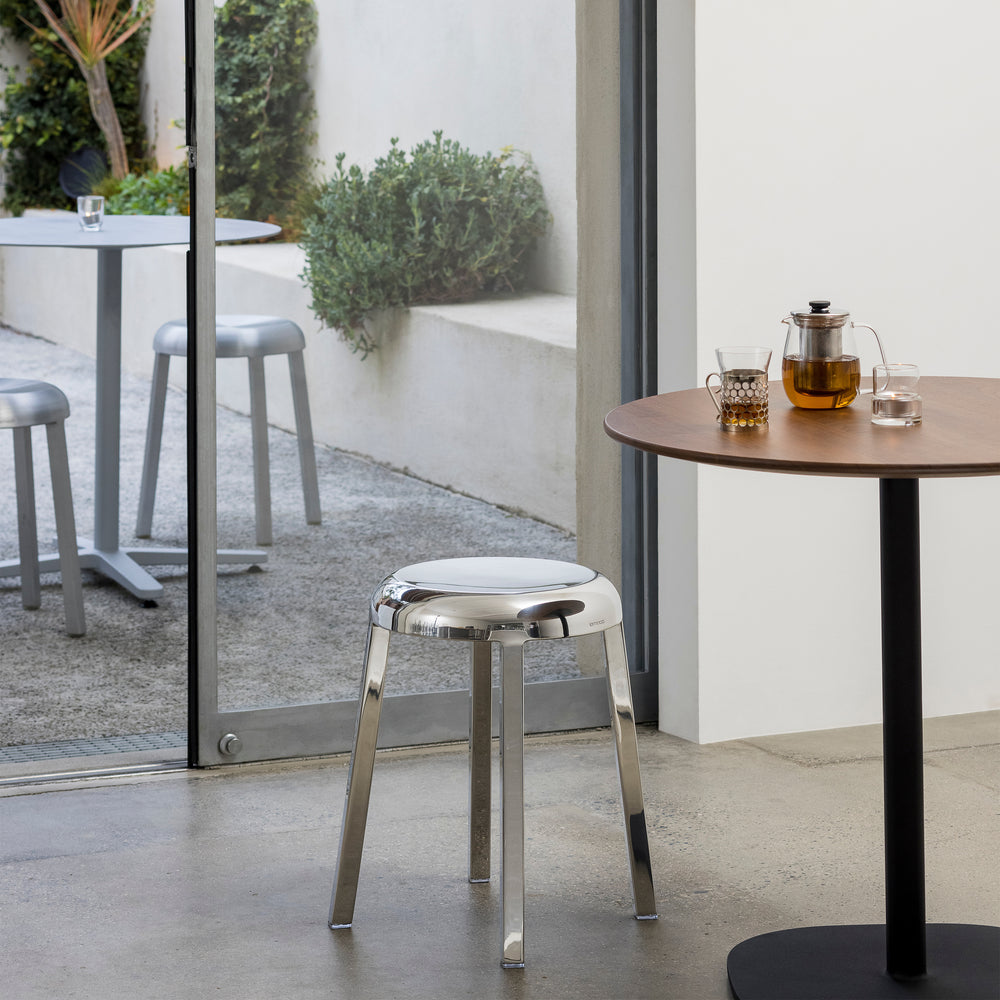 Emeco Za Upholstered Stool - 2Modern
