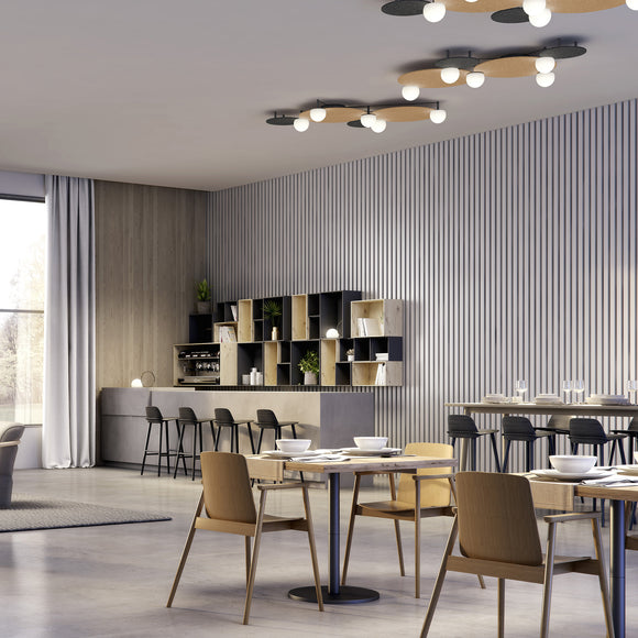 Estiluz Circ 3825 LED Flush Mount - 2Modern