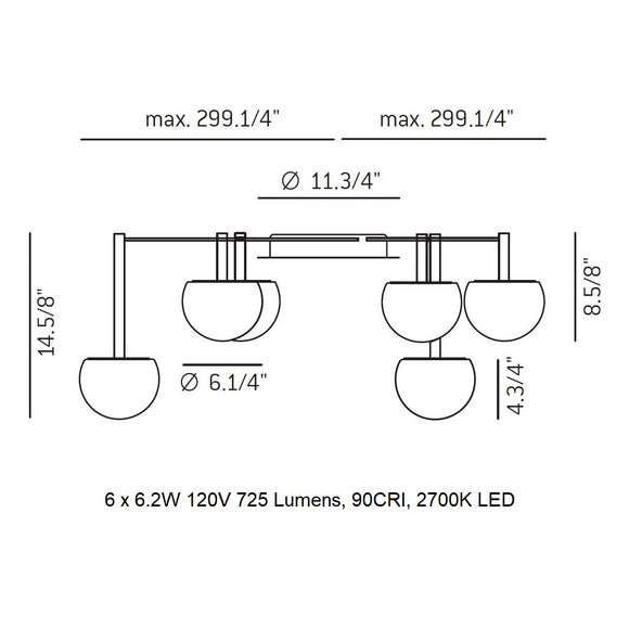 Estiluz Circ LED Flush Mount - 2Modern