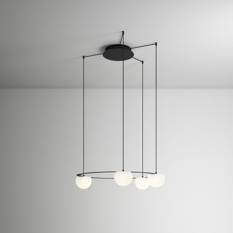 Estiluz Circ Round LED Pendant Light - 2Modern