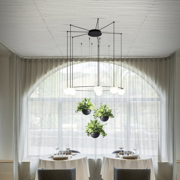 Estiluz Circ Round LED Pendant Light - 2Modern