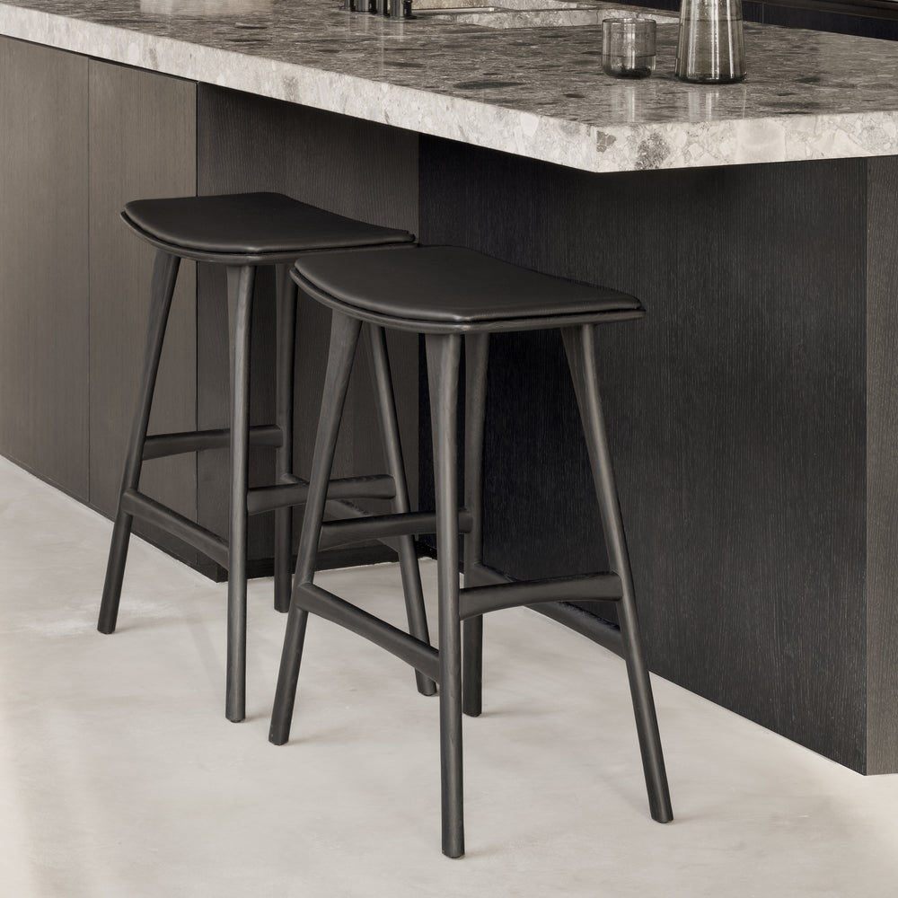 Ethnicraft Osso Upholstered Stool - 2Modern