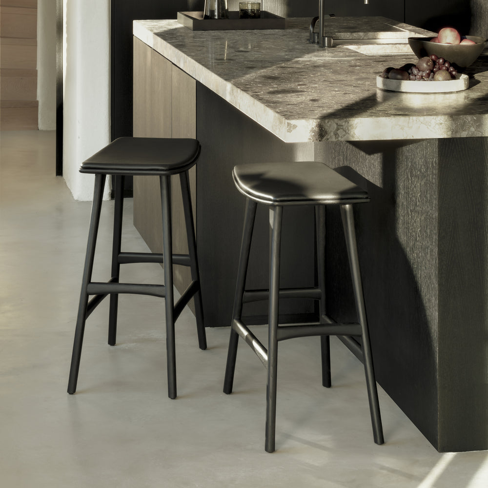 Ethnicraft Osso Upholstered Stool - 2Modern