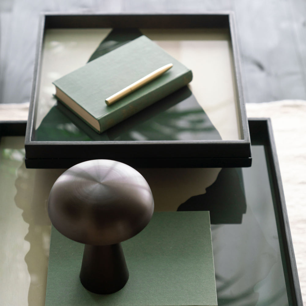 Ethnicraft Square Glass Tray - 2Modern