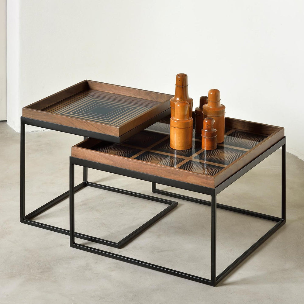 Ethnicraft Square Glass Tray - 2Modern