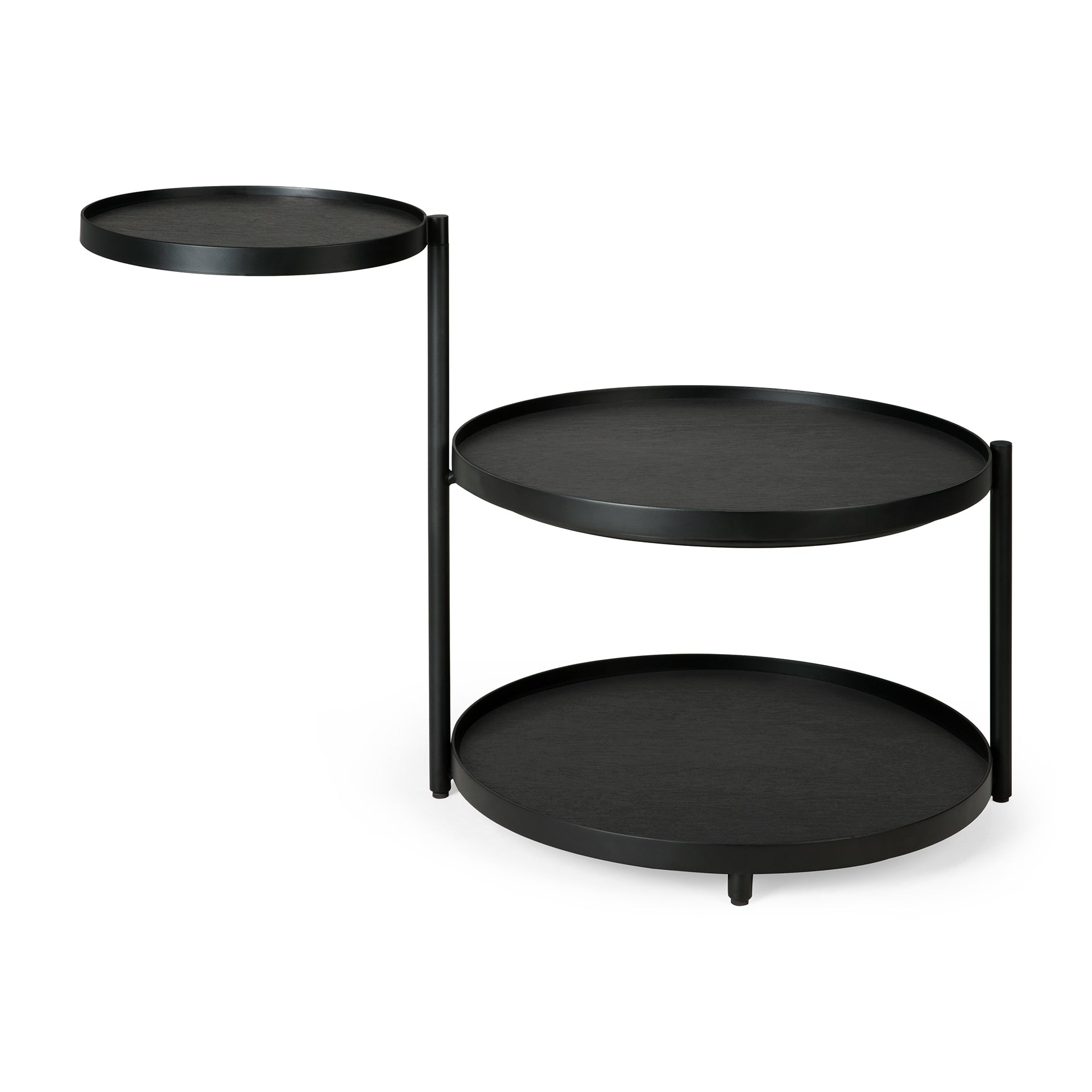 Ethnicraft Swivel Tray Side Table - 2Modern