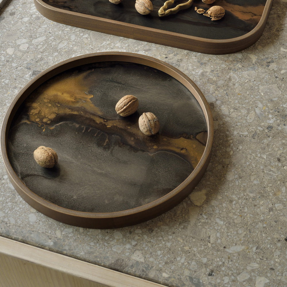 Ethnicraft Swivel Tray Side Table - 2Modern