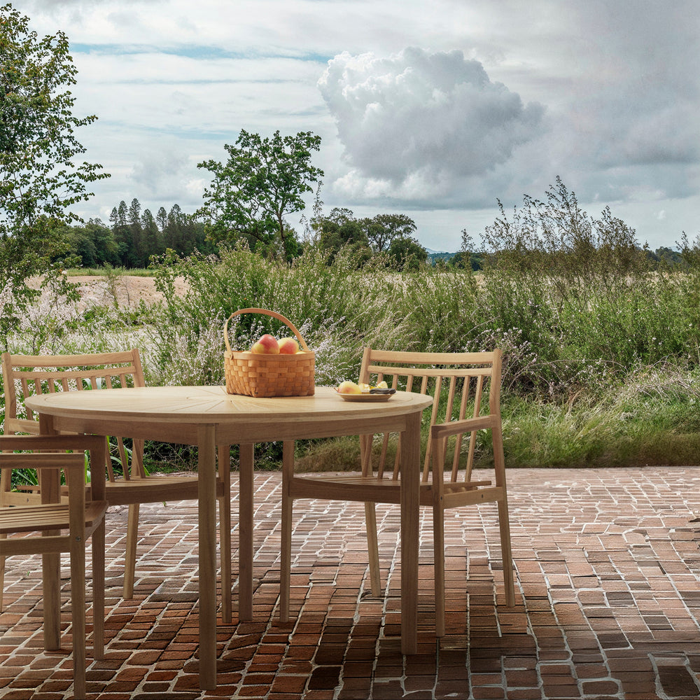 FDB Mobler M1 Sammen Outdoor Dining Armchair - 2Modern