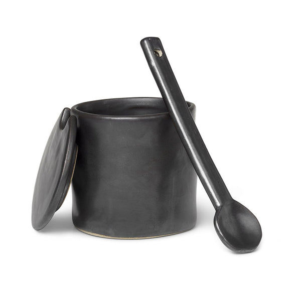 Ferm Living Flow Jam Jar with Spoon - 2Modern
