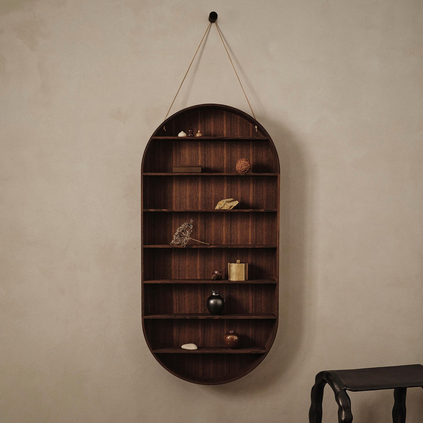 Ferm Living Oval Dorm Shelf - 2Modern
