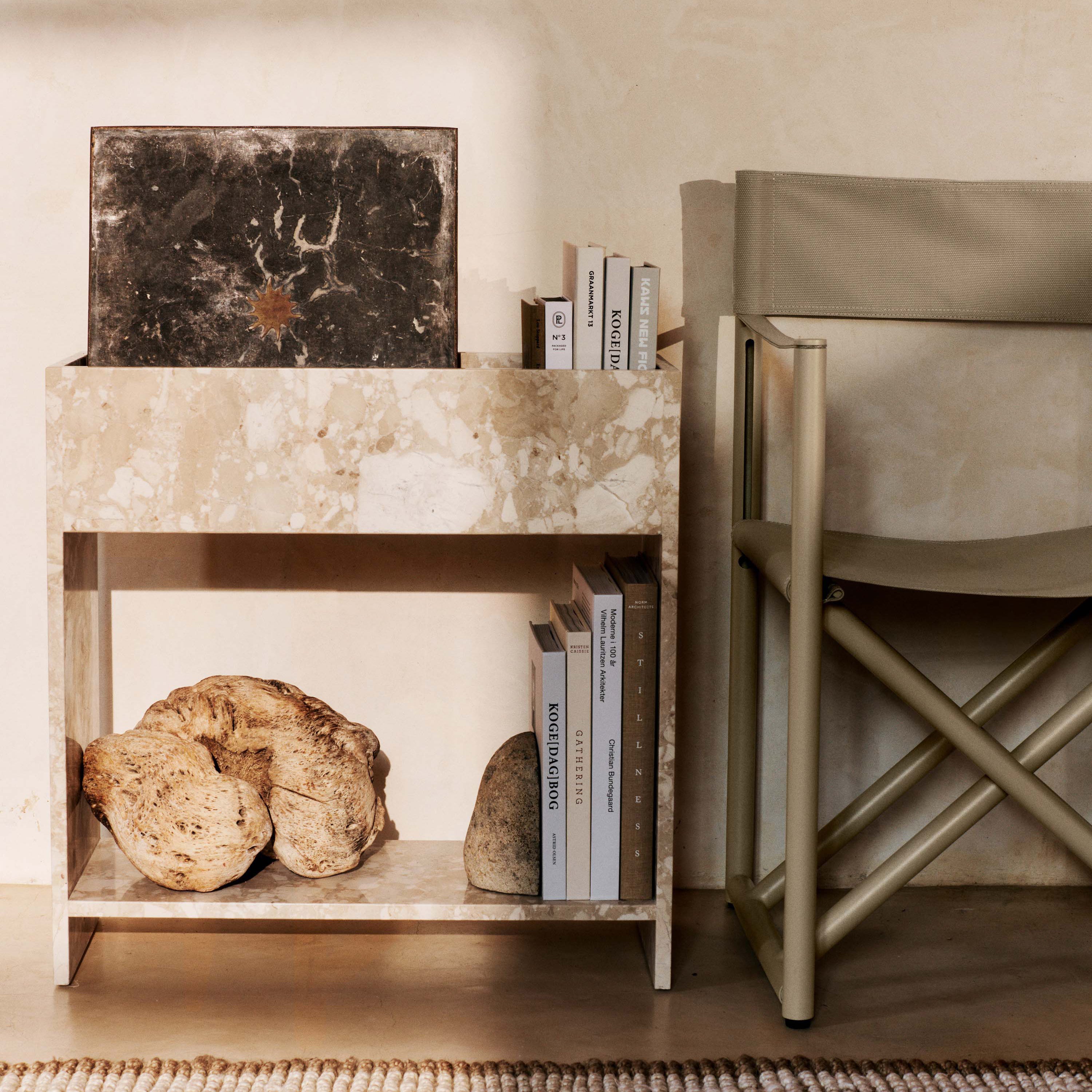 Ferm Living Stone Outdoor Plant Box with Shelf - 2Modern