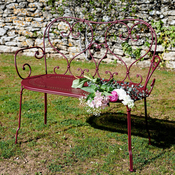 Bench Fermob 1900 Black Cherry