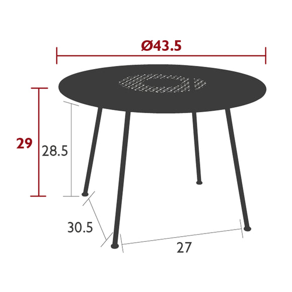 Fermob Lorette Round Dining Table - 2Modern