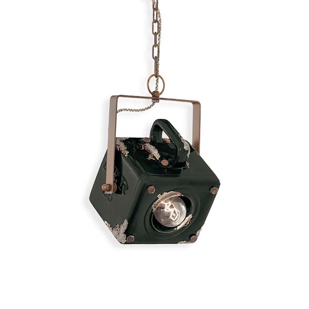 Ferroluce Retro Industrial Spotlight Pendant Light - 2Modern