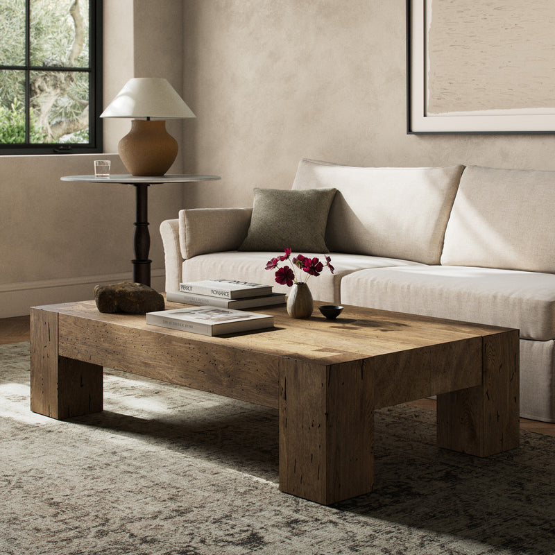 Four Hands Abaso Rectangular Coffee Table - 2Modern