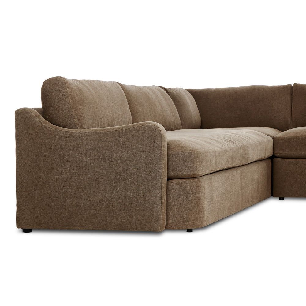 Four Hands Amber Lewis x Four Hands Aurelia 3-Piece Sectional Sofa ...