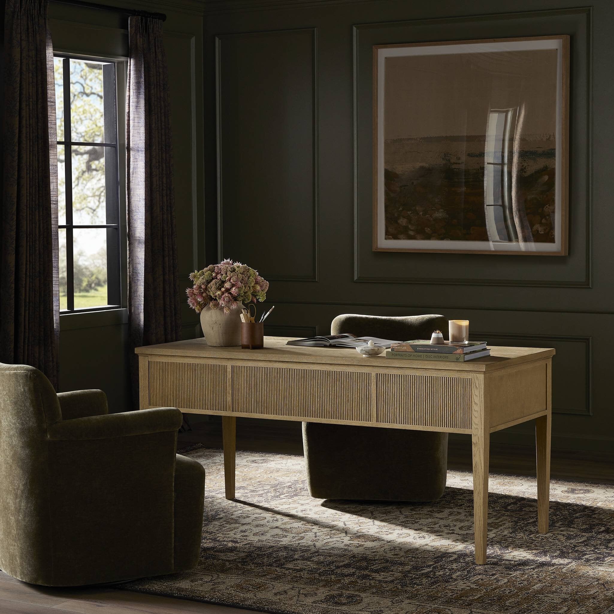 Four Hands Amber Lewis x Four Hands Bush Desk - 2Modern
