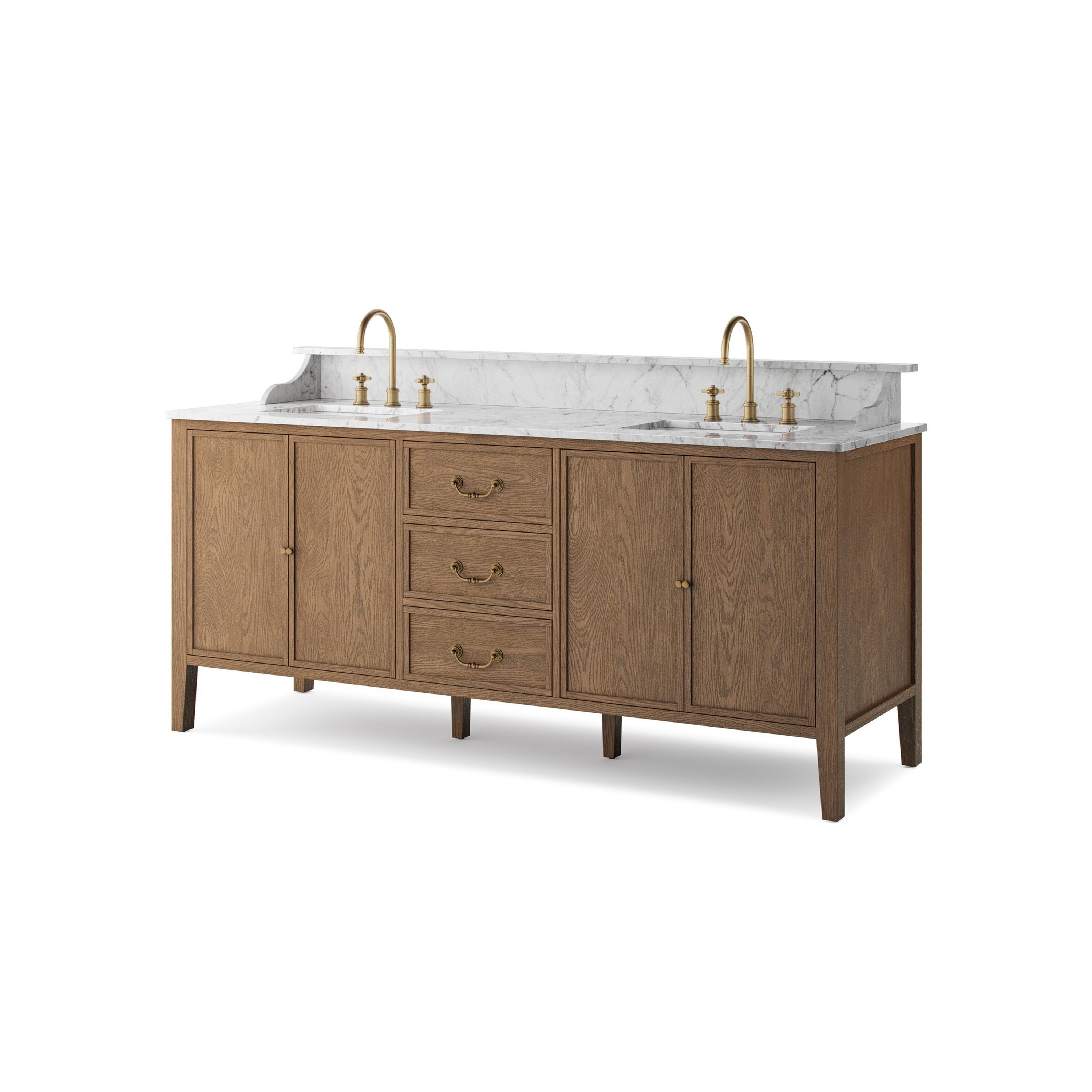 Four Hands Amber Lewis x Four Hands Elliston Double Vanity - 2Modern