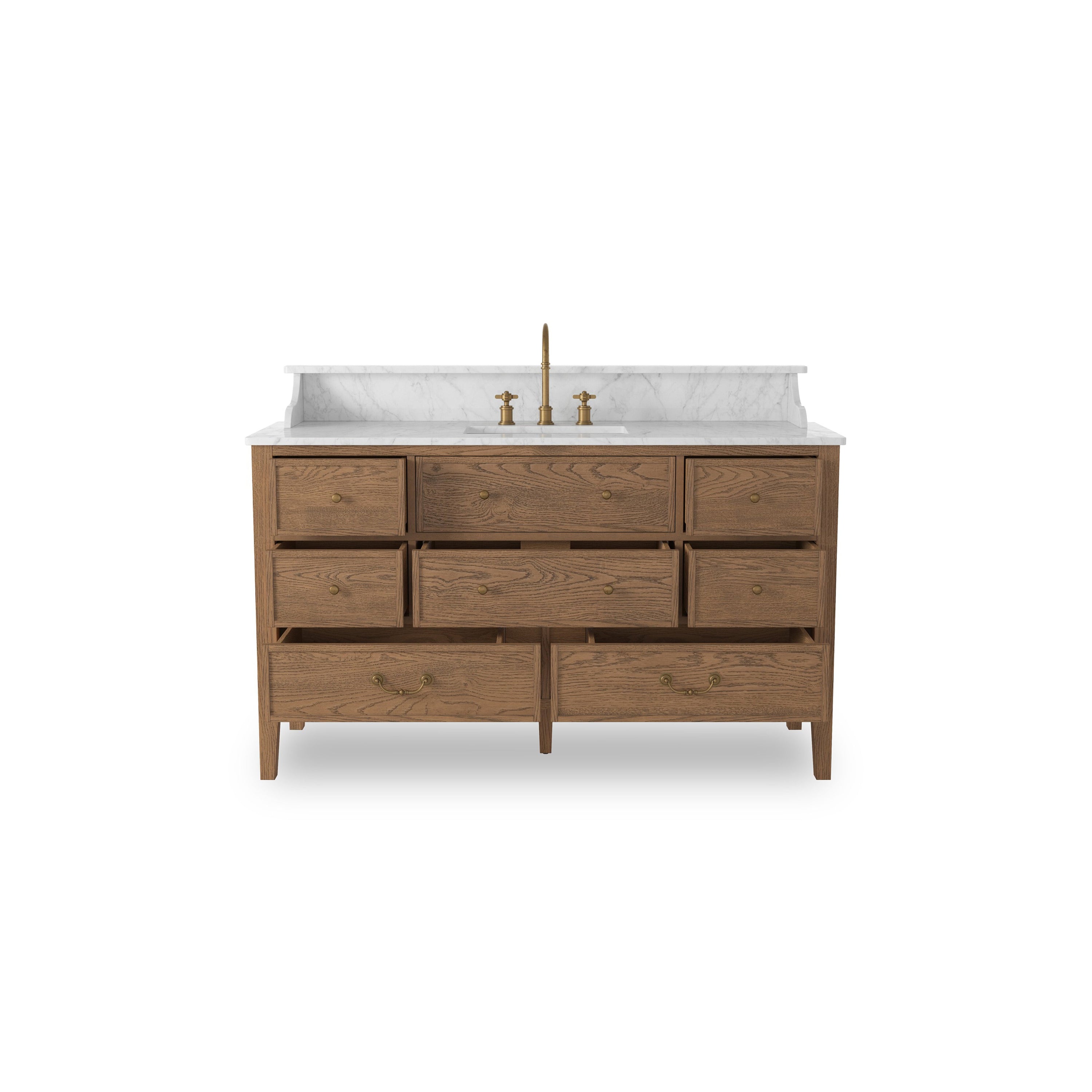 Four Hands Amber Lewis x Four Hands Elliston Single Wide Vanity - 2Modern