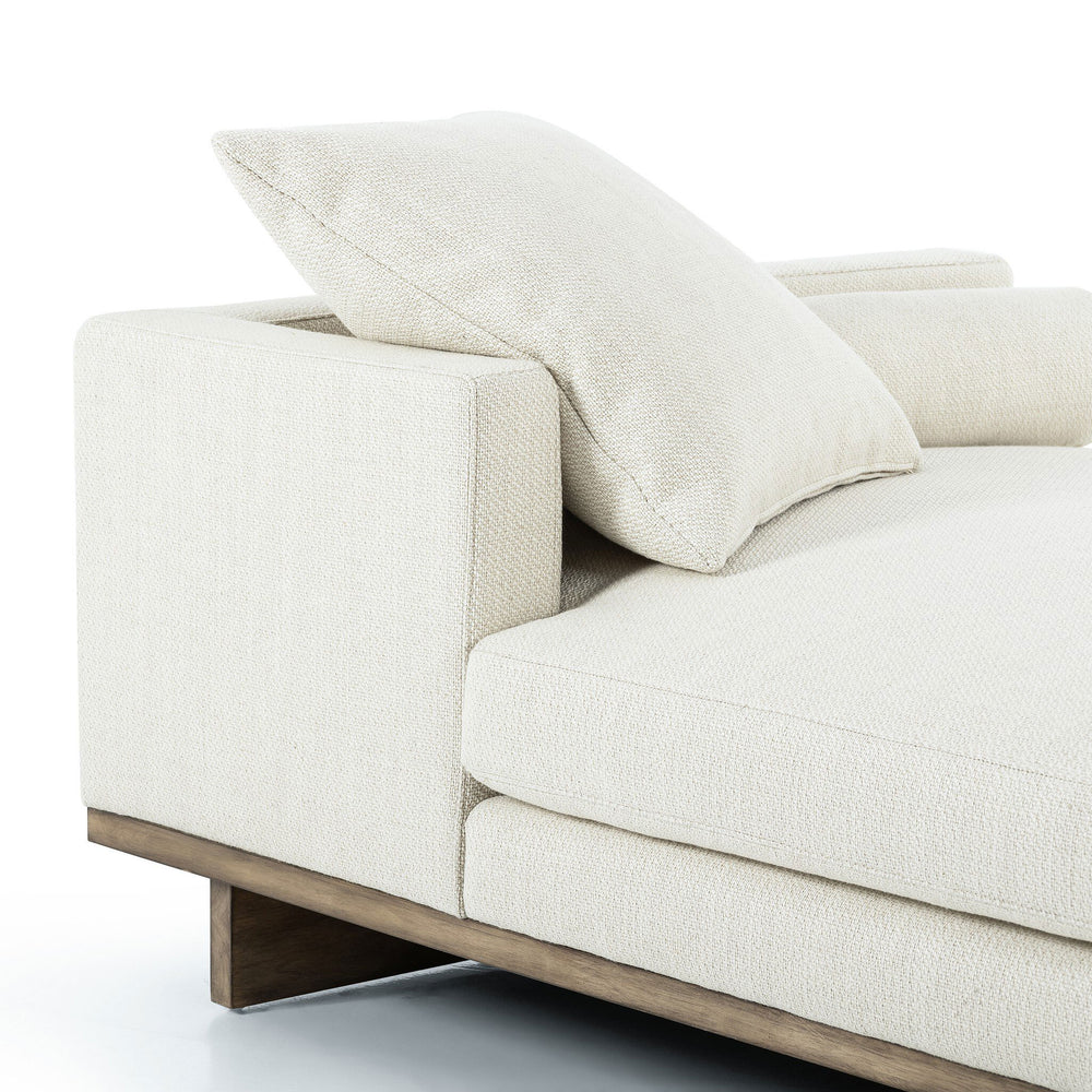 Four Hands Everly Tete A Tete Chaise - 2Modern