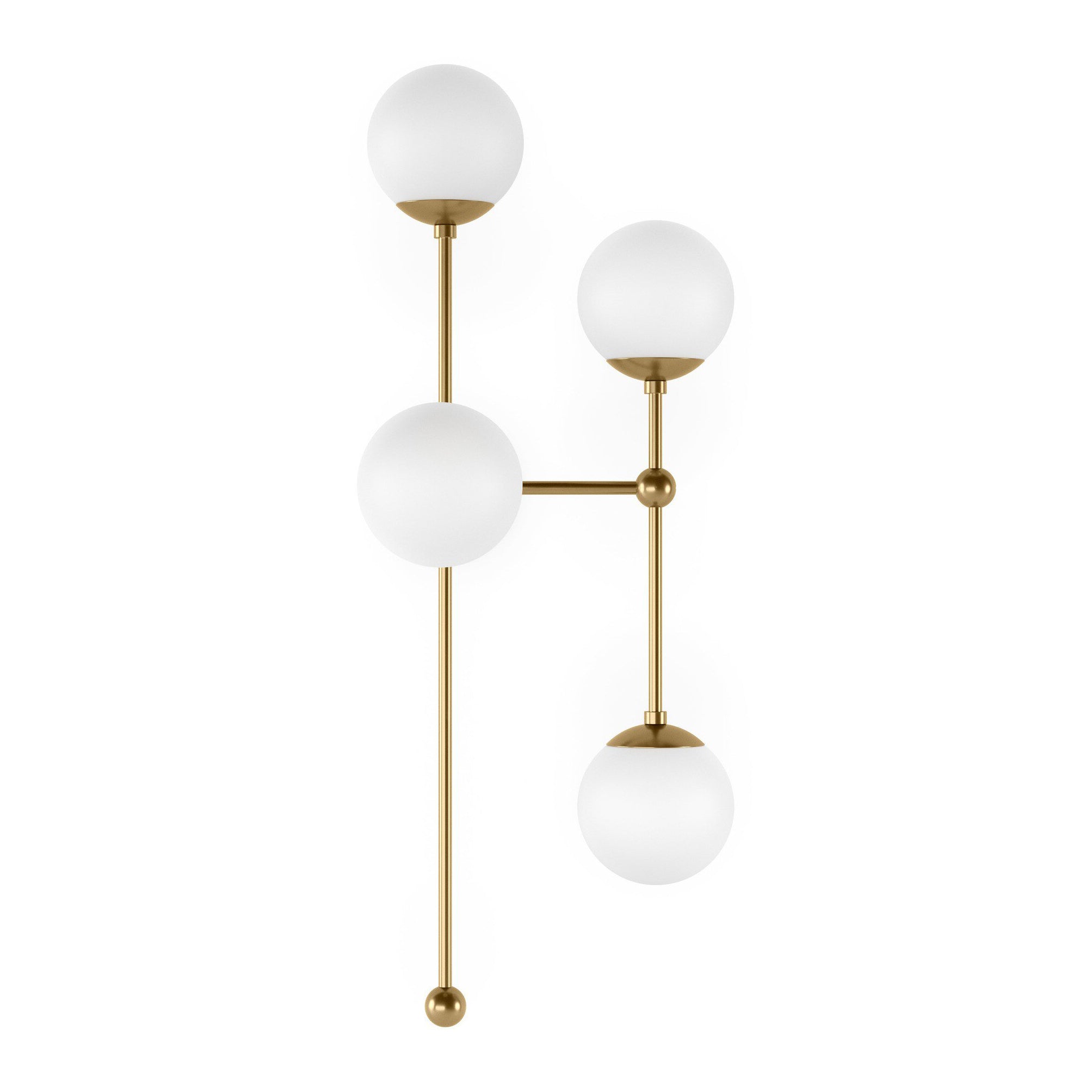 Four Hands Schwung Armstrong 4-Light Wall Sconce - 2Modern