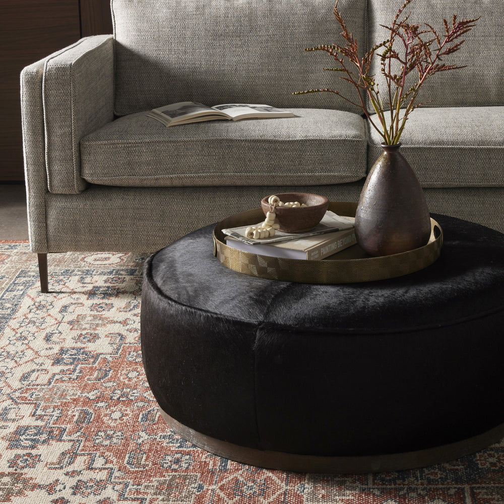 Four Hands Sinclair Ottoman - 2Modern