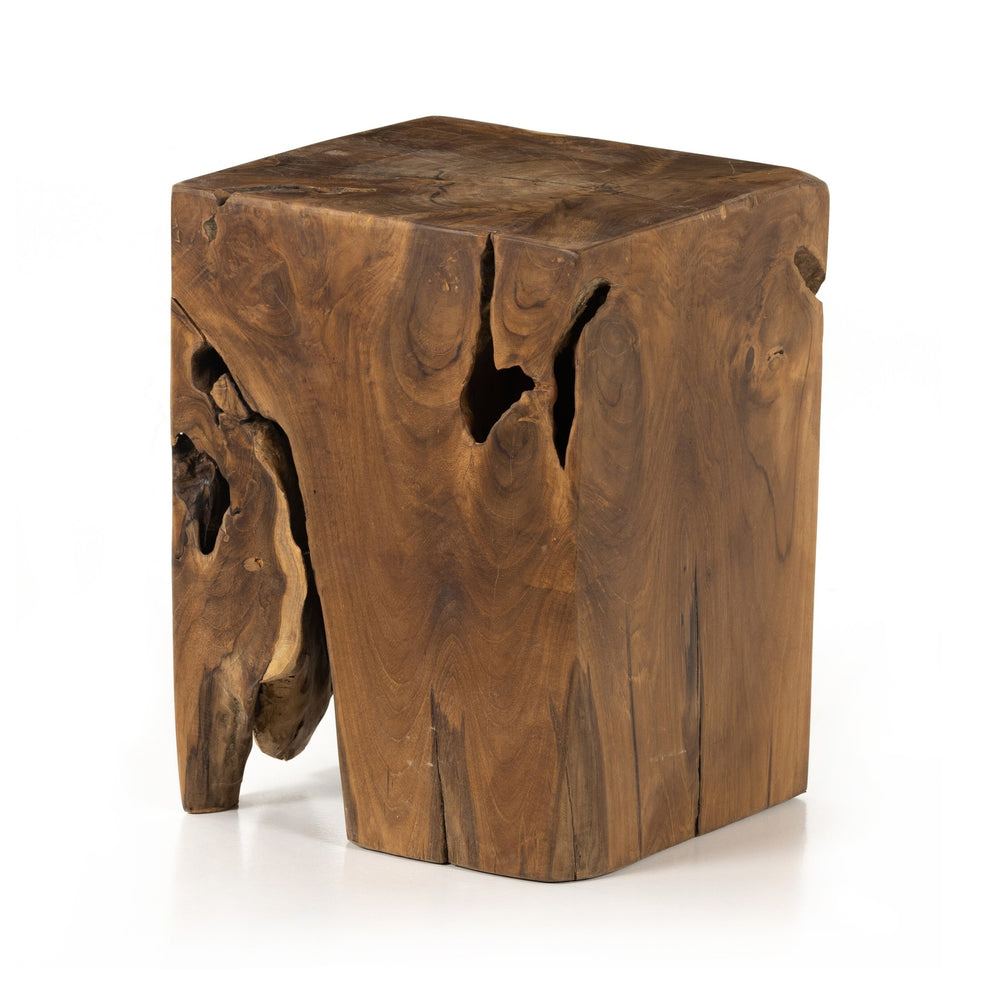 Four Hands Teak Outdoor Accent Stool - 2Modern
